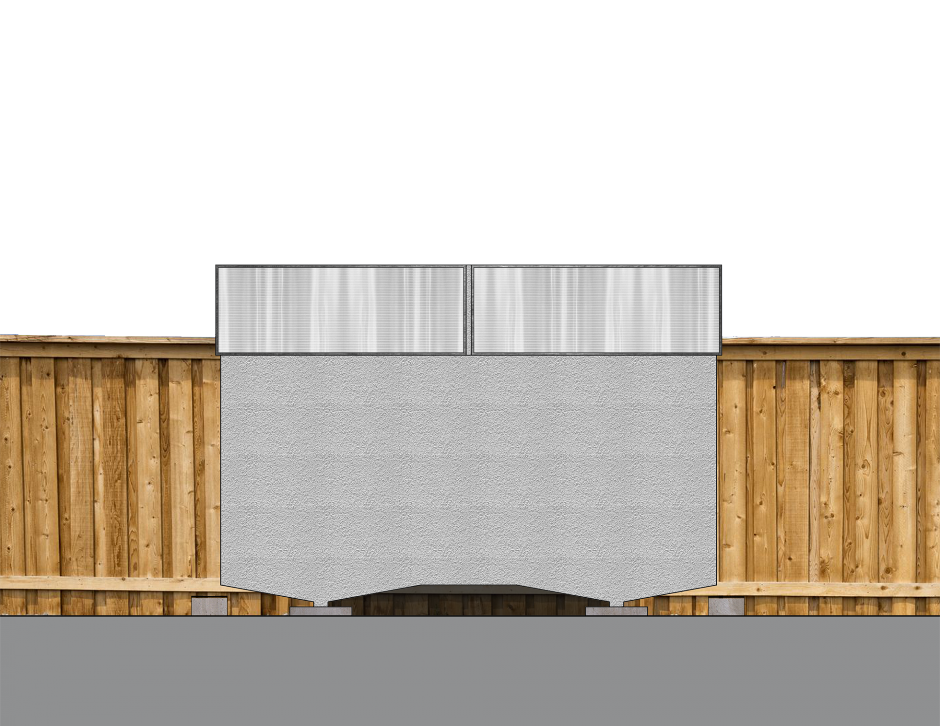 Shed elevation 1.1 - ByBen